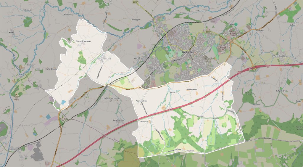 Parish Area Map – Wellington Without Parish Council
